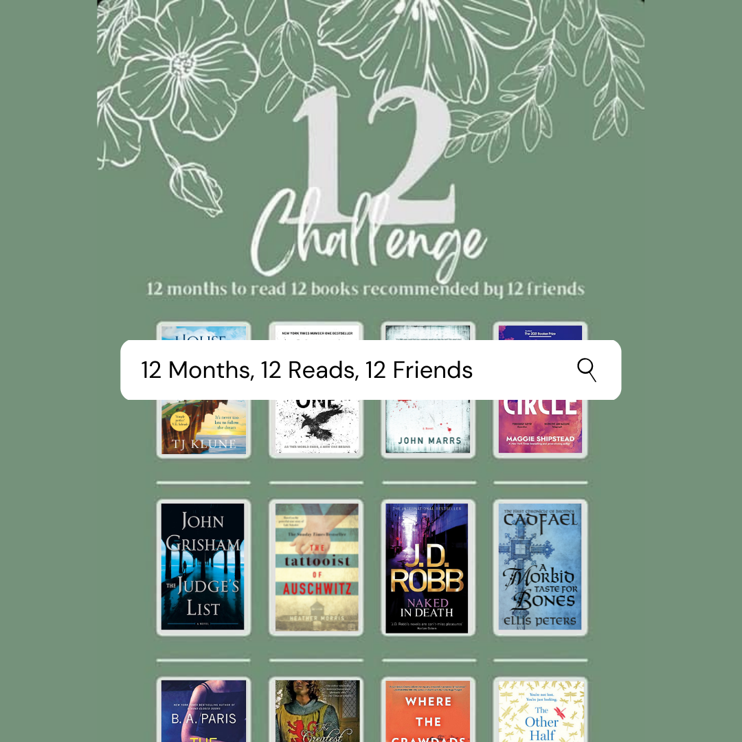 Twelve Months, Twelve Reads, Twelve Friends - HanPlans